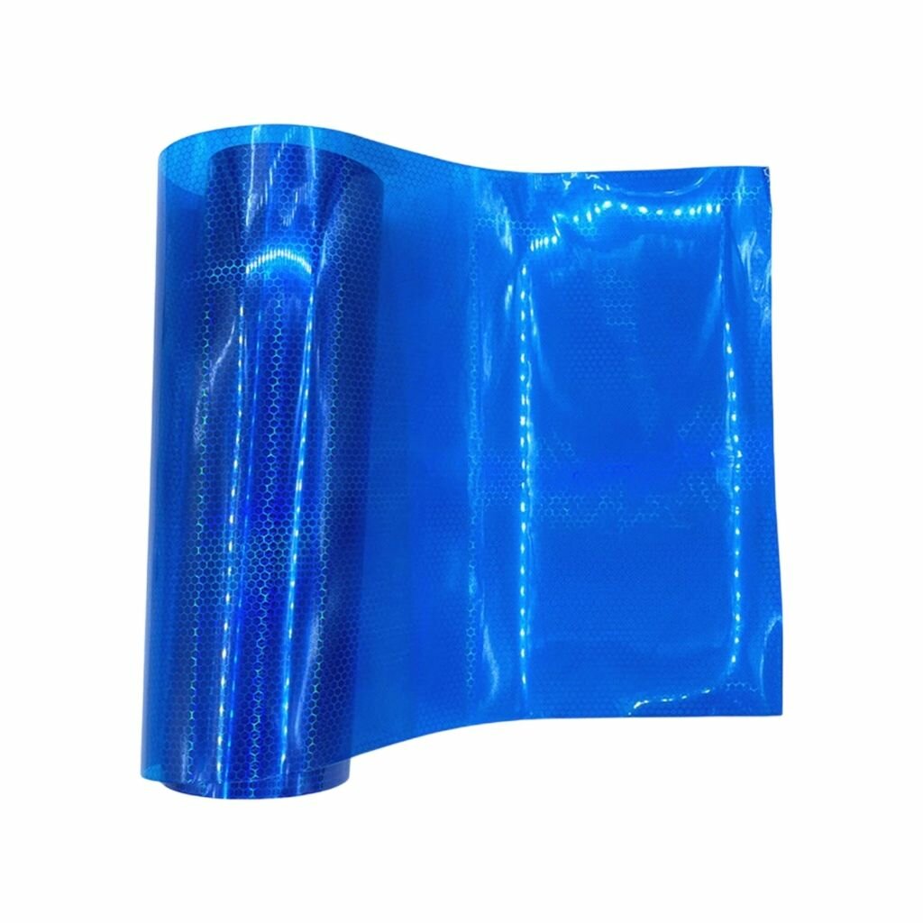 Автомобильная лазерная сотовая пленка для фар, пленка для задних фонарей-темно-синяя