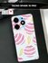 Чехол на Tecno Spark 10 Pro / Текно Спарк 10 Про с принтом "Розовые новогодние ш...