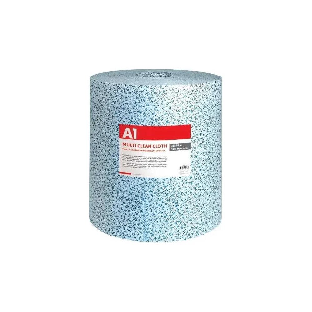 A1 Салфетки для обезжиривания безворсовые в рулоне (гусиные лапки) MULTI CLEAN CLOTH 500 отрывов 32 100MC-0500