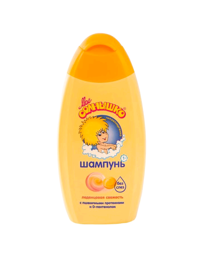 Моё Солнышко Леденцовая Свежесть Шампунь "с пшеничными протеинами и D-пантенолом" 1+ 200 мл.