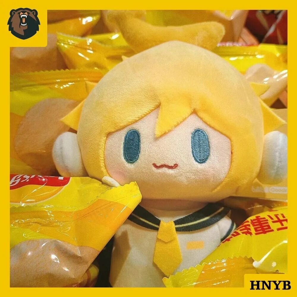 Мягкая игрушка вокалоид: Лен Кагамине / VOCALOID: Len Kagamine (15 cm) BEMOE TOP Подарки для болельщиков