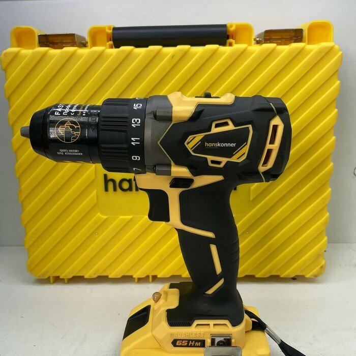 Шуруповерт Hanskonner HCD1865BL