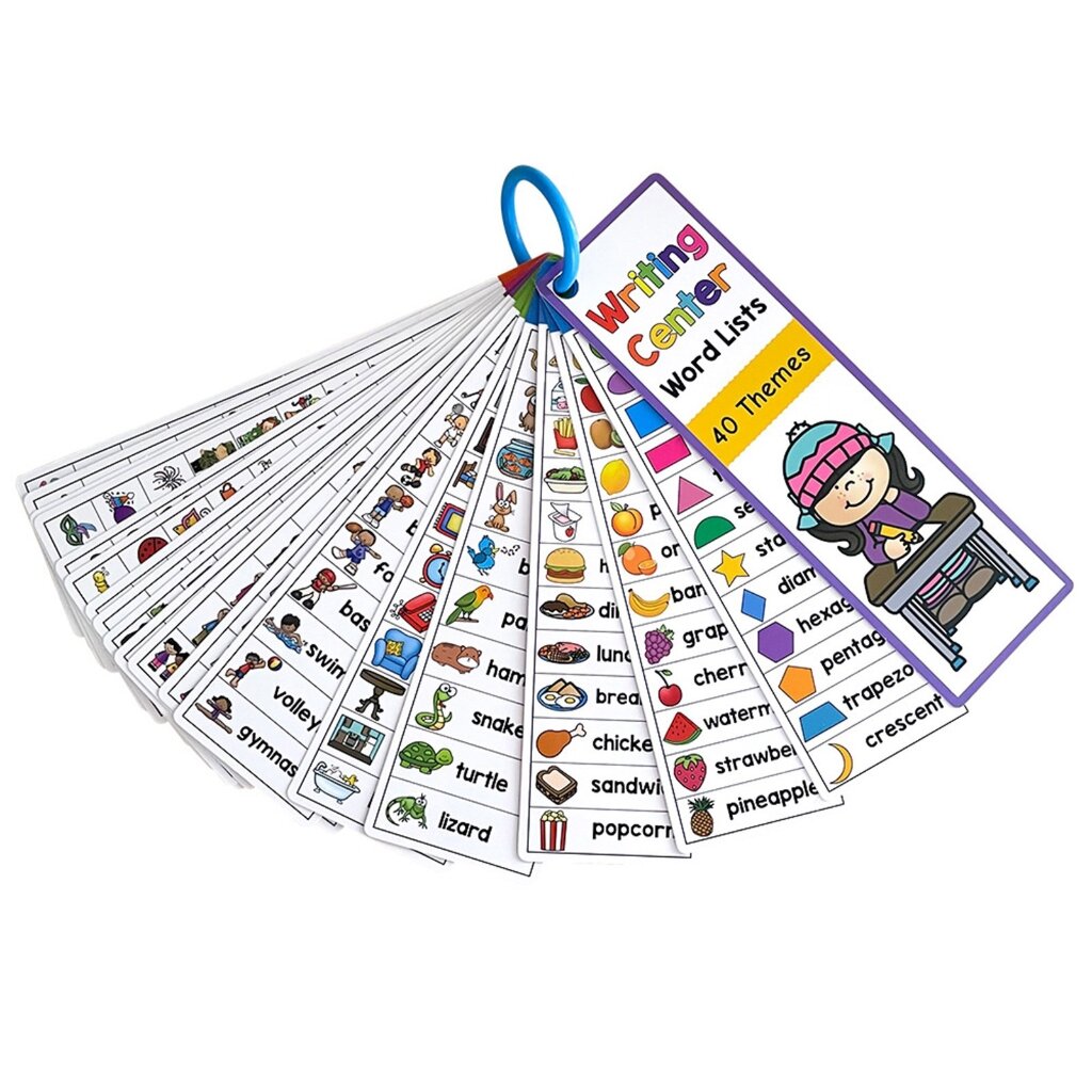 Двусторонние словарные карточки карточки со словами Sight Флэш-карты Карточки для изучения слов