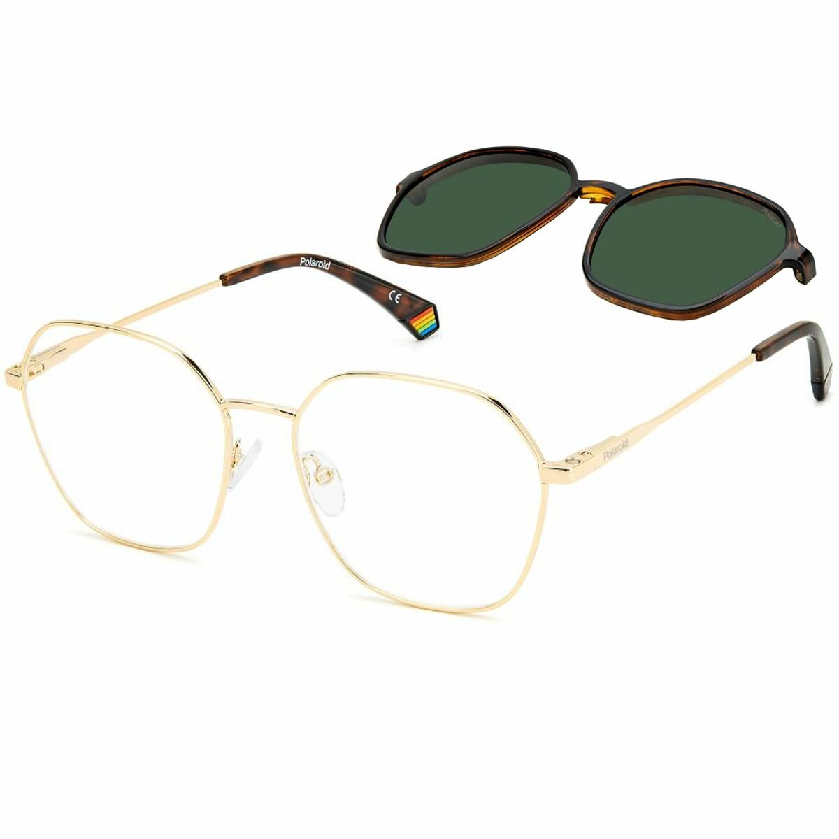 Оправа для очков Polaroid PLD 6183/CS 06J Clip-On Polarized