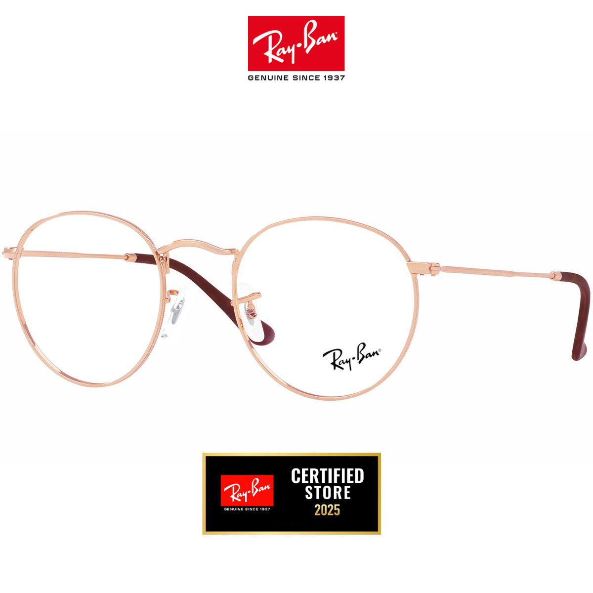 Ray-Ban 3447V 3094 Round Metal Medium оправа для очков (50 mm)