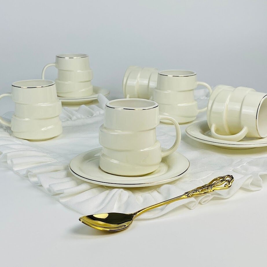 Кофейный набор 12 предметов 140 мл