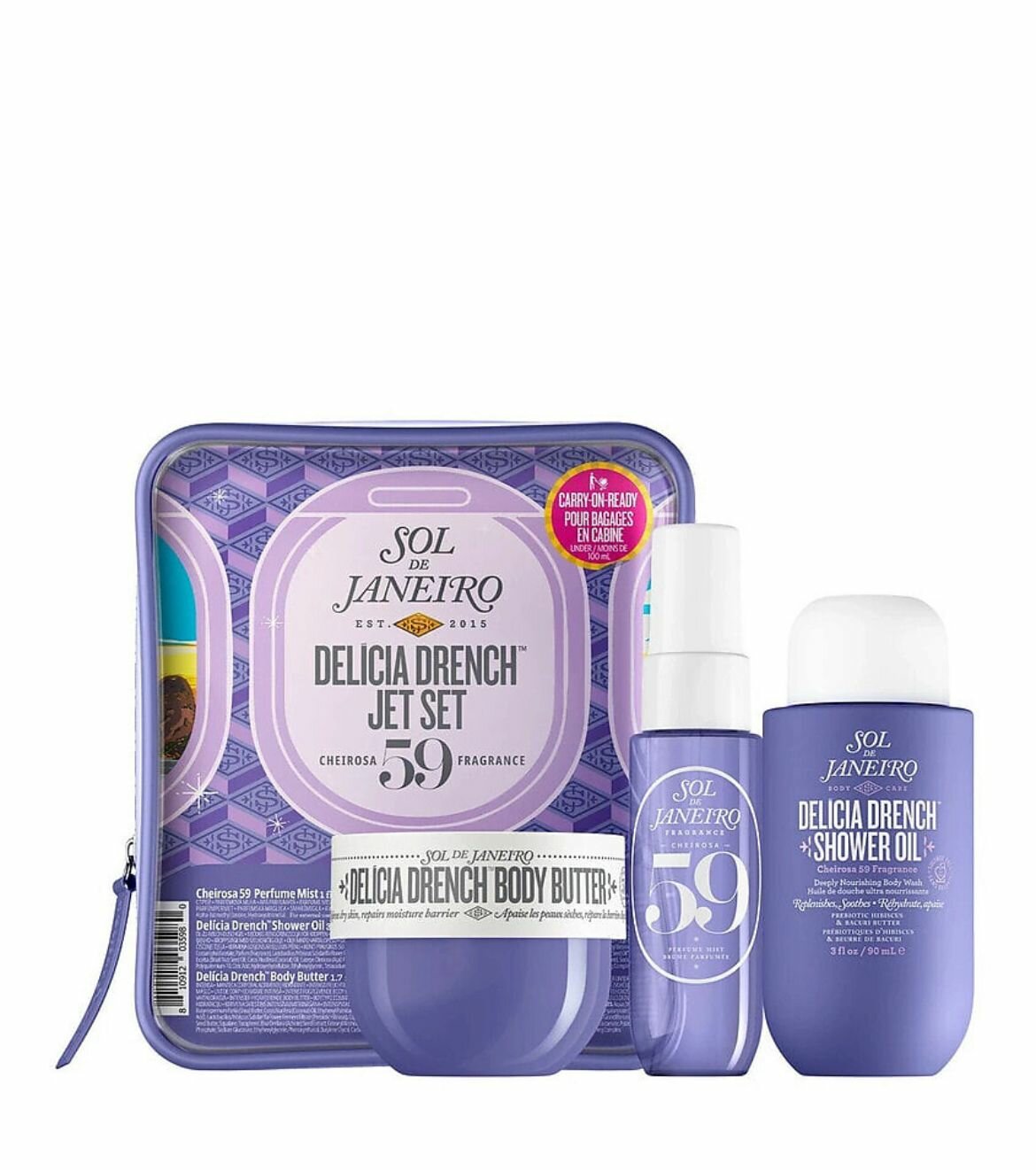 Sol De Janeiro Delicia Drench Косметический набор для женщин