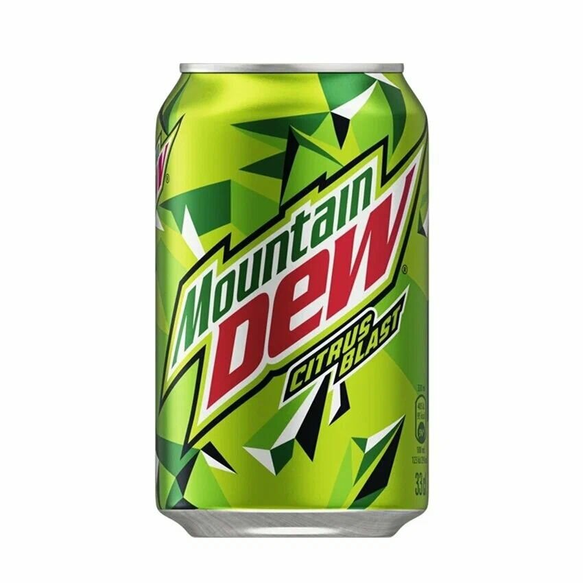 Газированный напиток Mountain Dew Citrus Blast, 330 мл