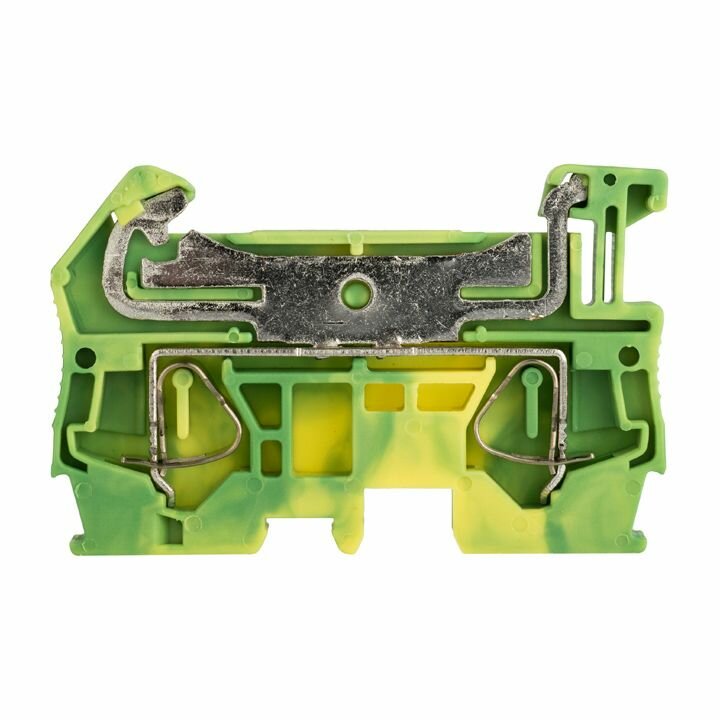 Клеммная колодка EKF PROxima, самозажимная, земля, пружинный зажим