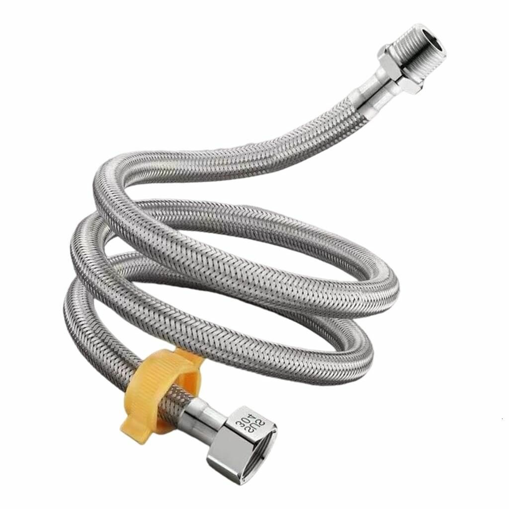 Гибкий 4-точечный шланг для водонагревателя с удлиненным входным патрубком, - 400CM