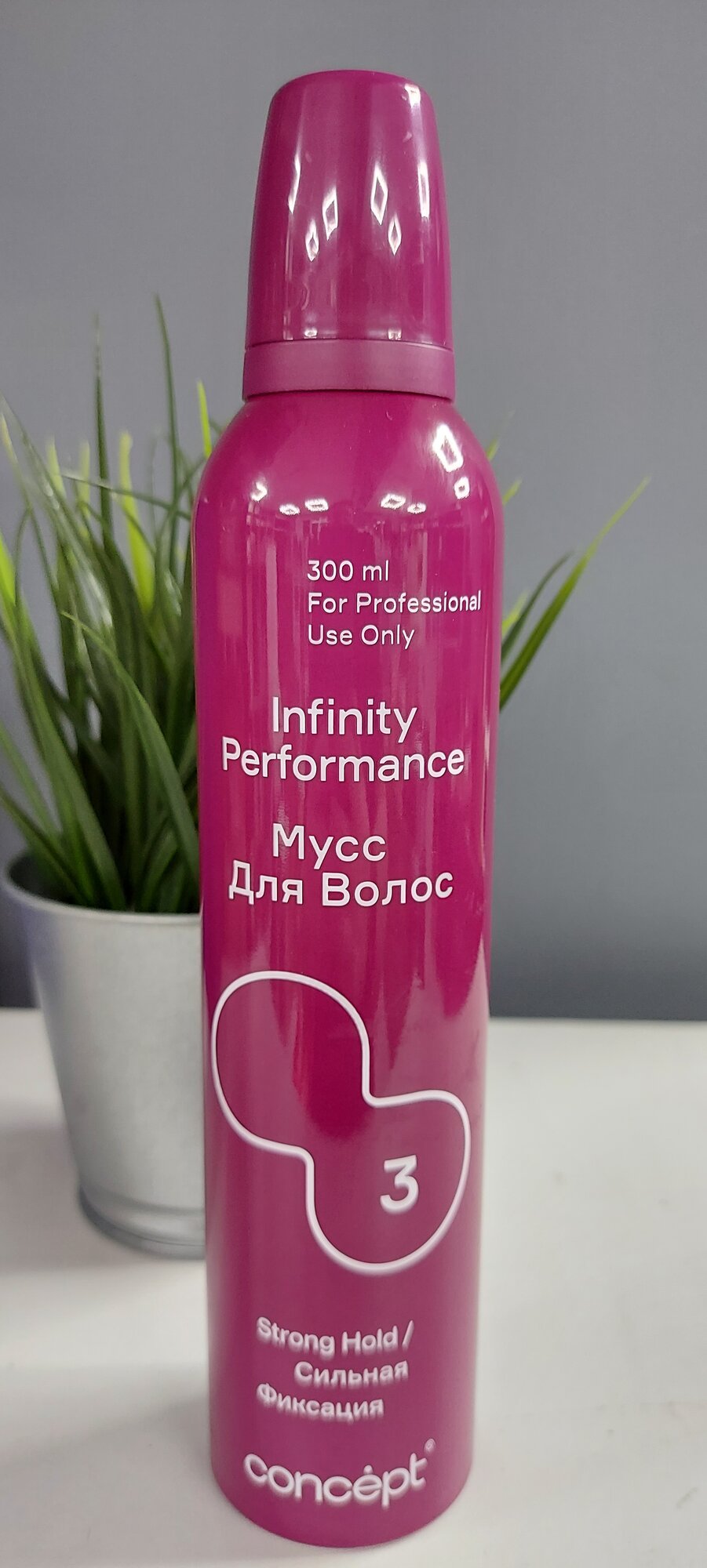 Concept Art Touch. Новый дизайн Boost-it Mousse Мусс для укладки волос сильной фиксации 500 мл