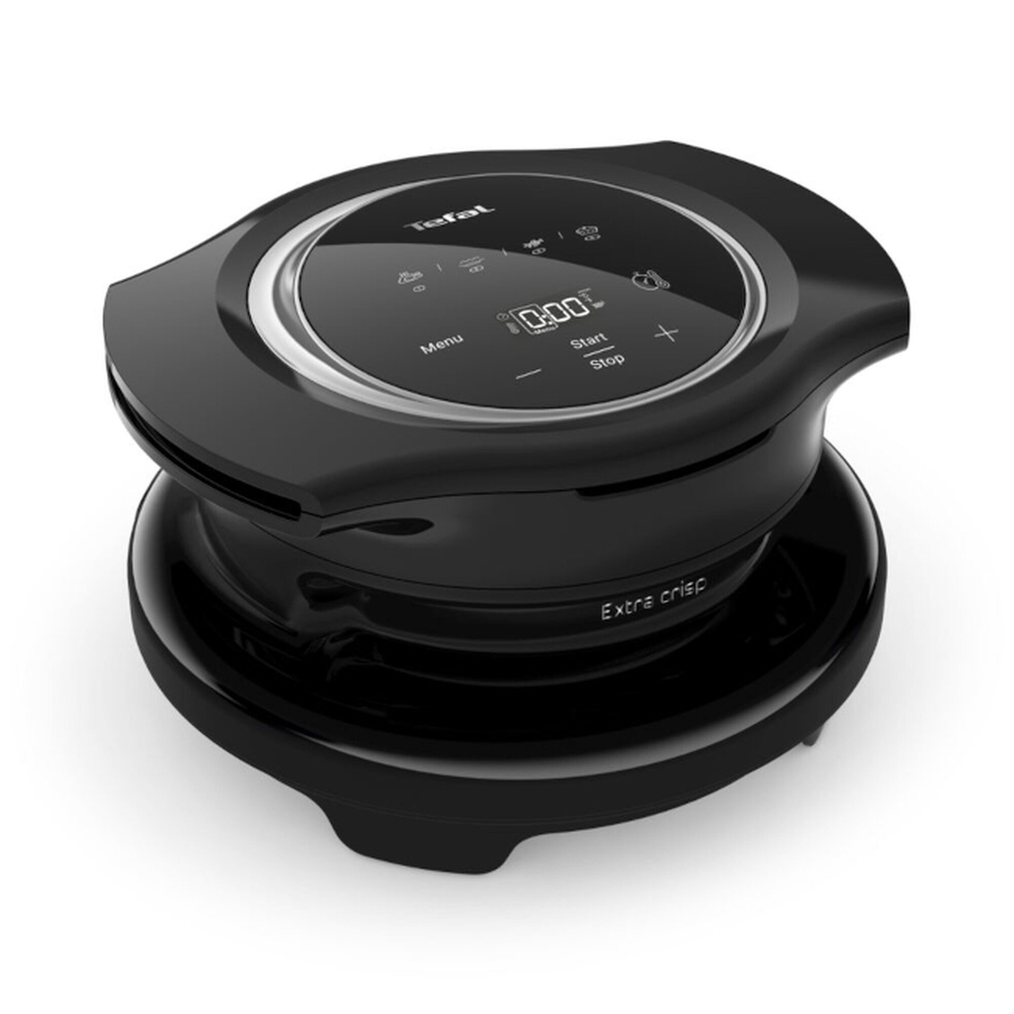 Крышка для выпечки Tefal Extra Crisp EY1508, нержавеющая сталь, пластик, черная