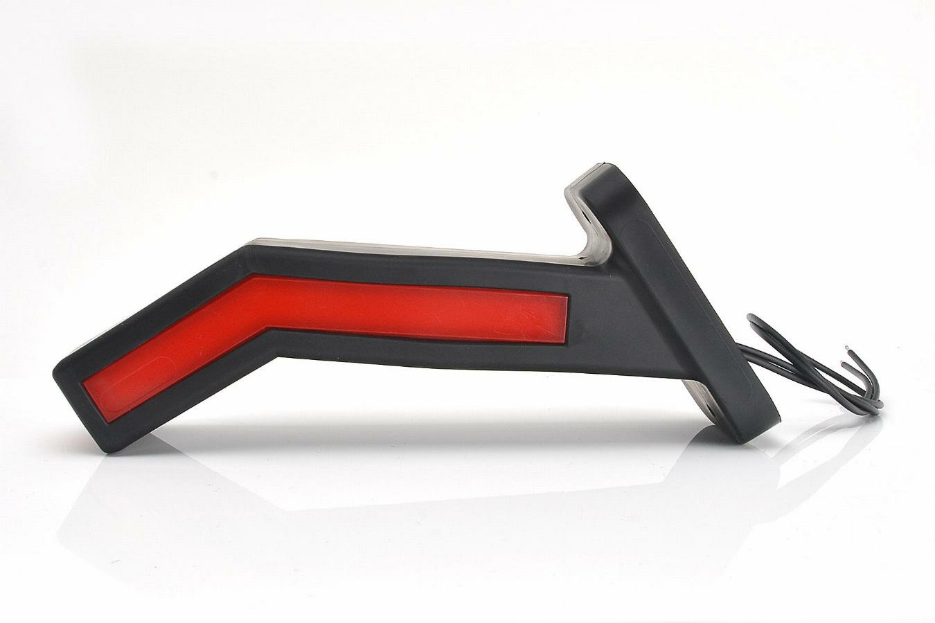 Фонарь габаритный левый с доп. боковым габаритом (рог) 1165L (WAS)