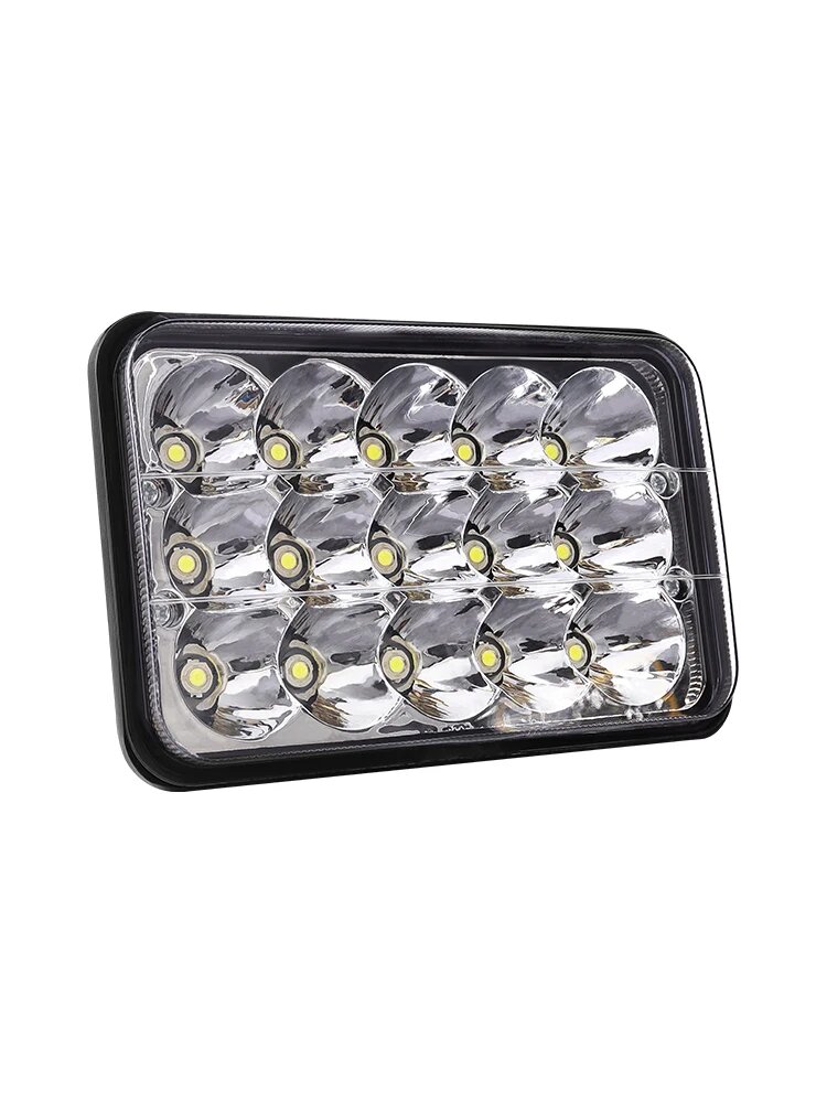 4x6-дюймовый прямоугольный светодиодный рабочий фонарь 12 В 24 В, фара H4, вилка Hi/Lo Beam, противотуманная фара для автомобиля, грузовика, мотоцикла, фары 1 piece