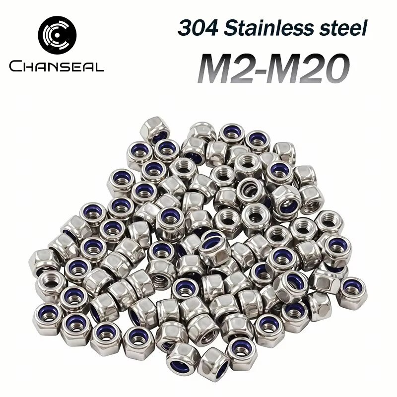 Стопорные гайки из нержавеющей стали M2-M20 DIN985