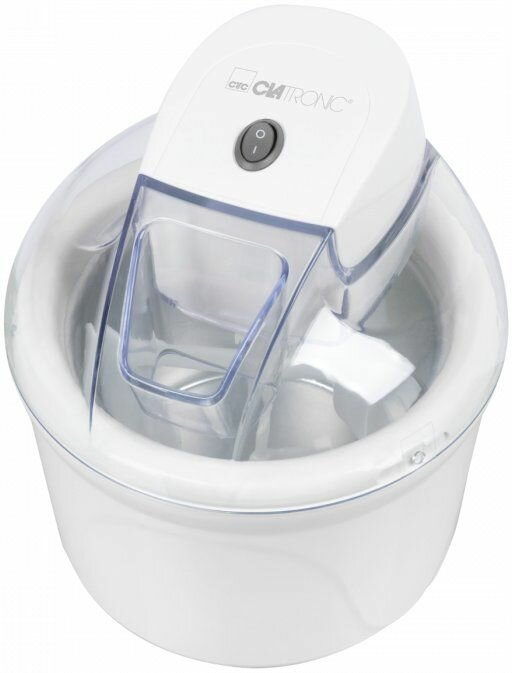 Мороженица Clatronic "Weiss" ICM 3764, полуавтоматическая, 1,5 л