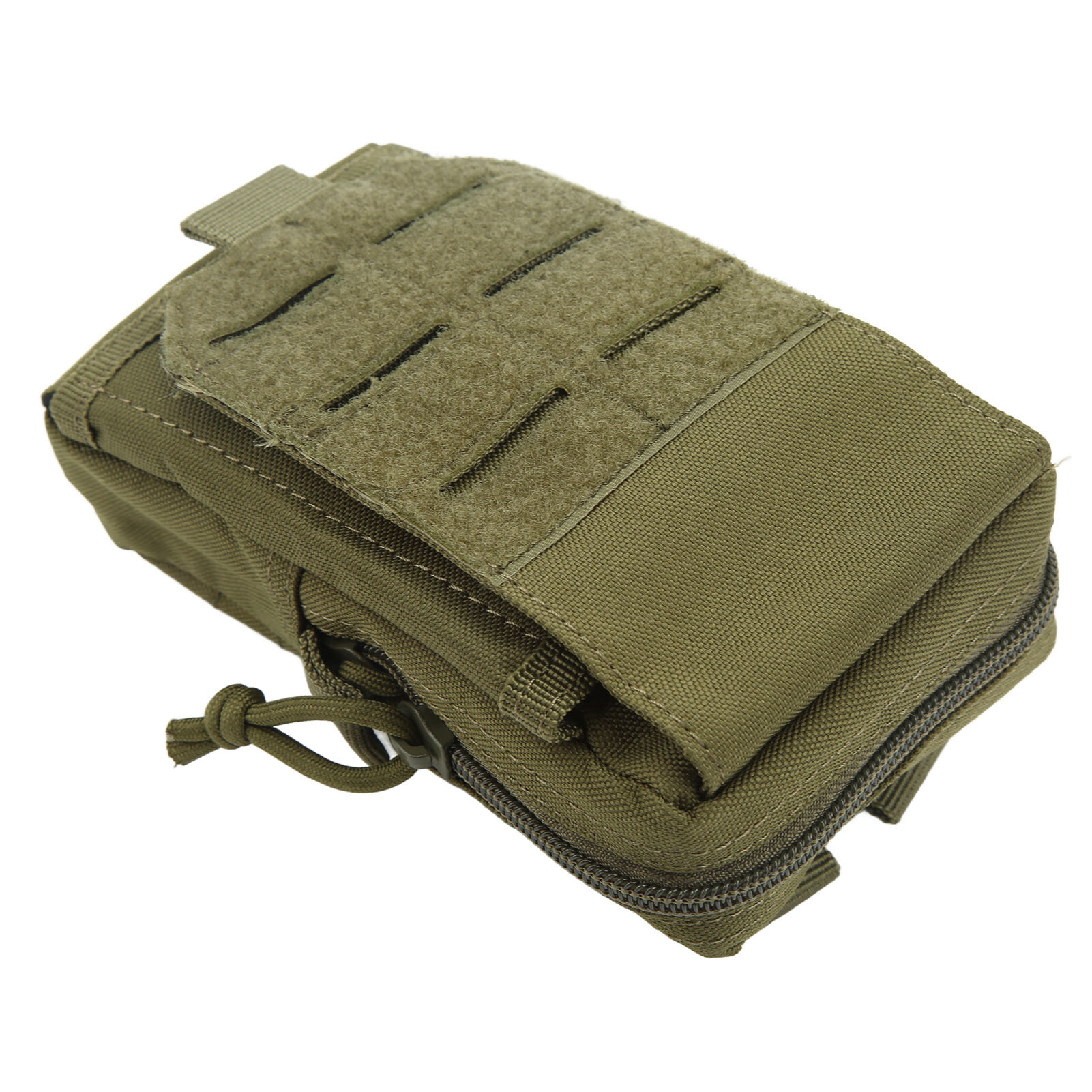 Сумка на пояс для мобильного телефона Molle, многоцелевая, мужская, двухслойная, для кемпинга, рыбалки, цвет зеленый