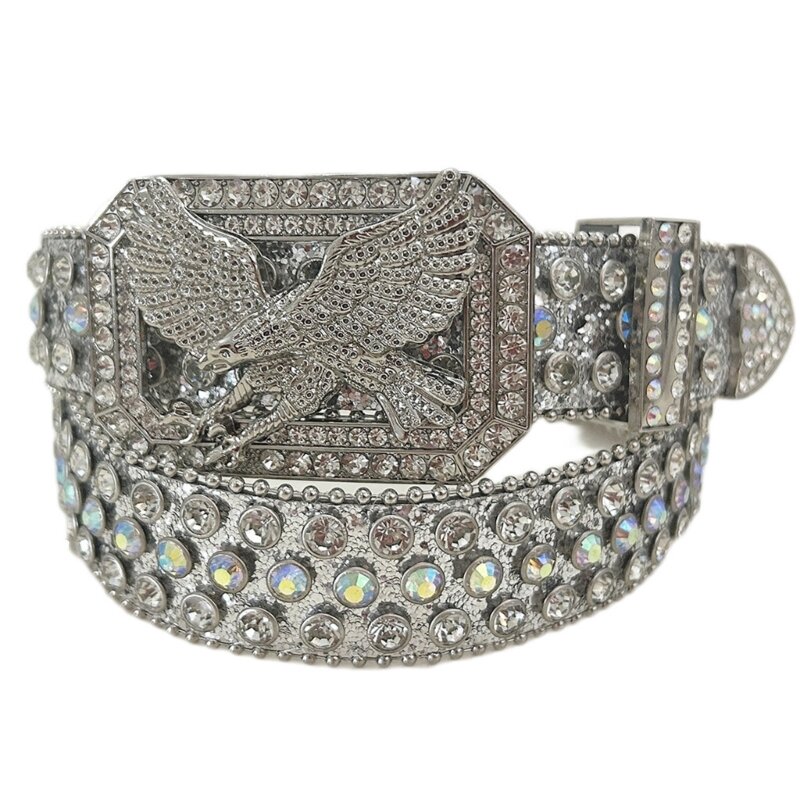 Цепной пояс с камнями