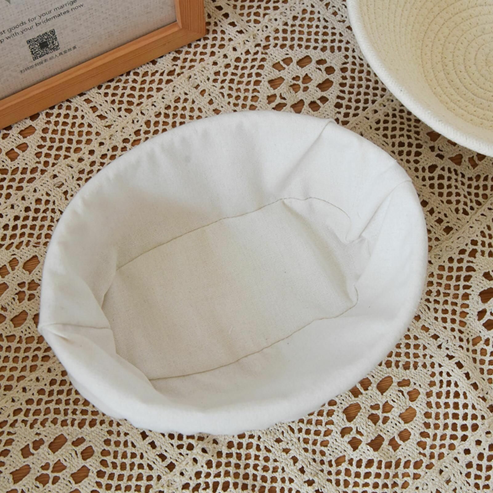 Корзинка для расстойки хлеба овальная 20*25*8 см с чехлом