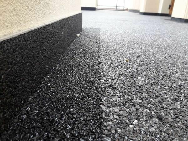 Набор для горизонтального каменного ковра "Черный доломит", фракция 3-8мм, 12кг +клей 600г