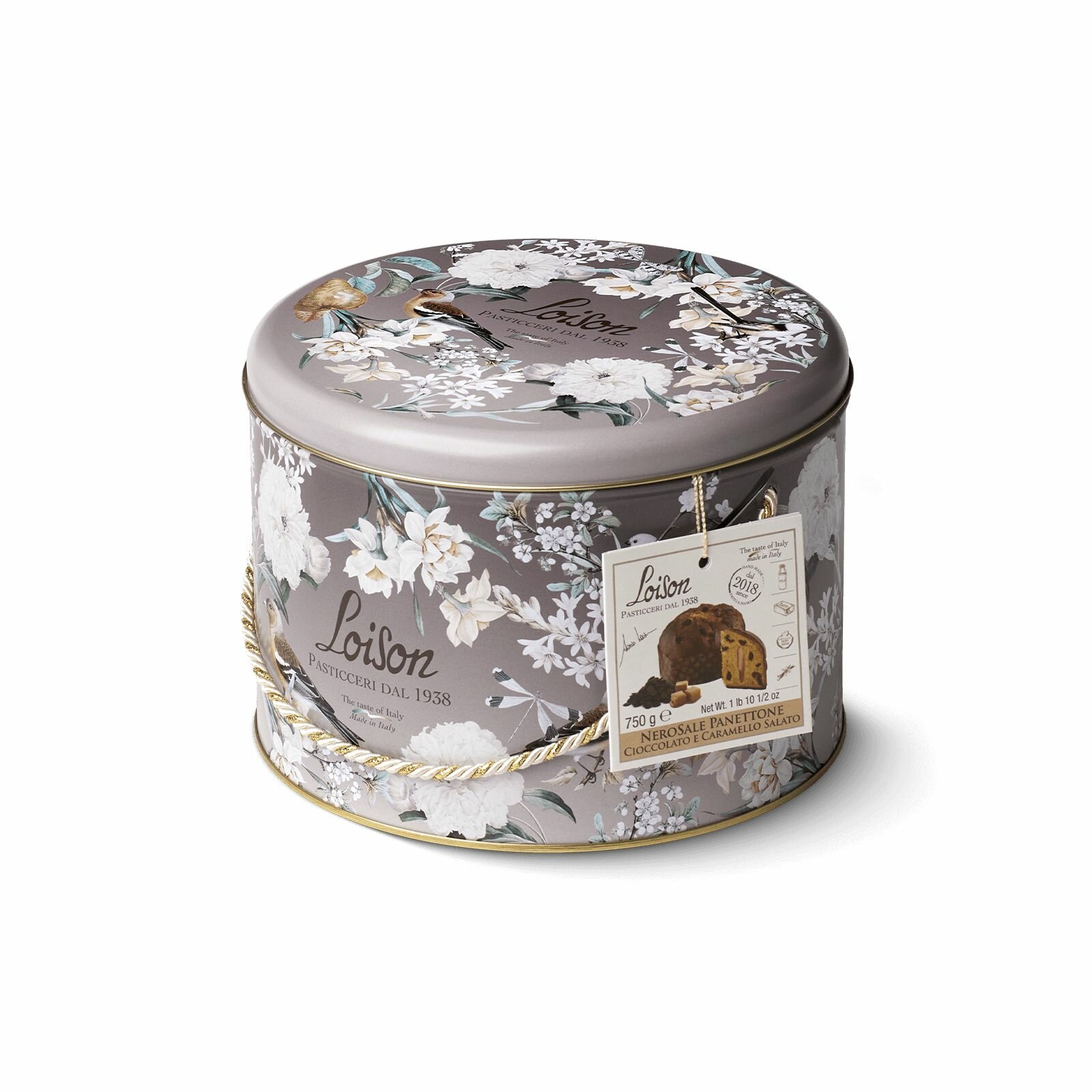 Кекс Loison Pannetone с тёмным шоколадом и солёной карамелью 750 г