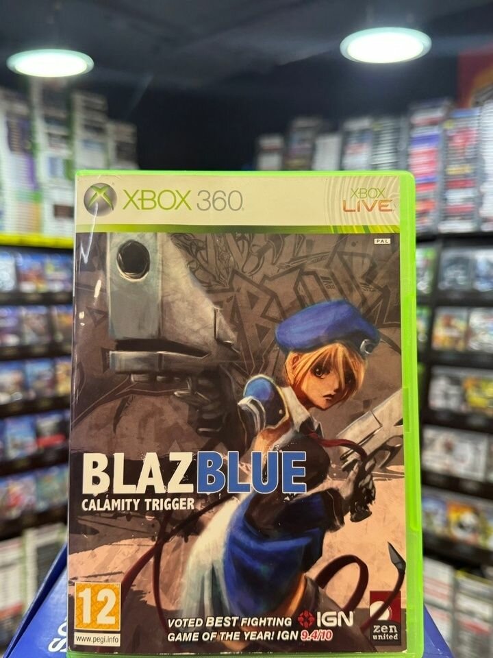 Игра BlazBlue Calamity Trigger (Xbox 360) (Box)