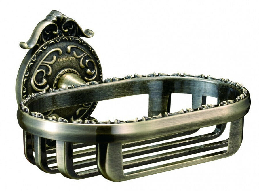 Мыльница "решетка" к стене (13904/BRONZE)