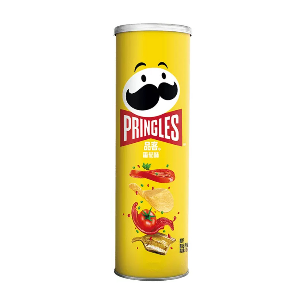 Чипсы картофельные Pringles со вкусом спелых томатов 110 г, Китай