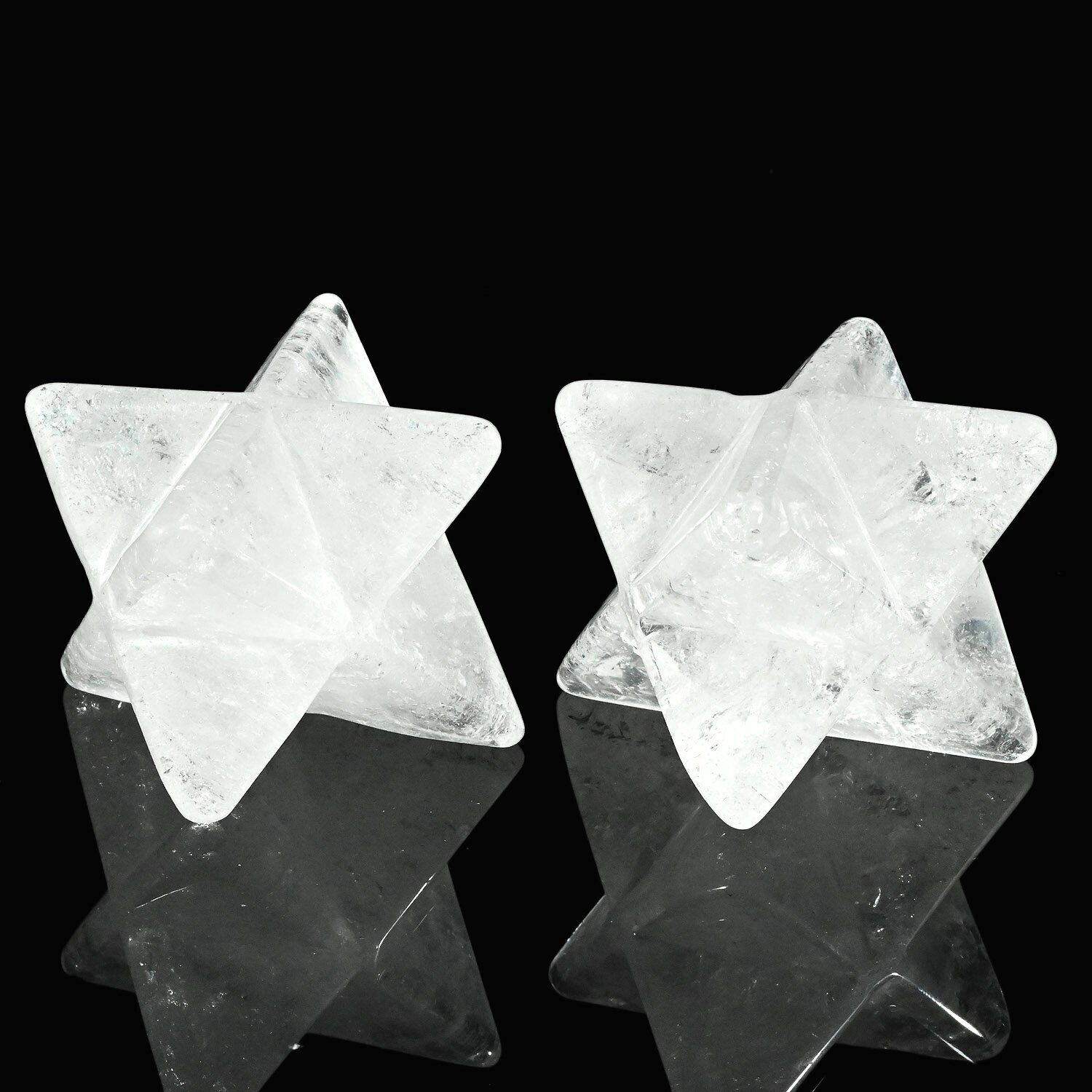 Меркаба из горного хрусталя 55*39*65мм, (8-20) .