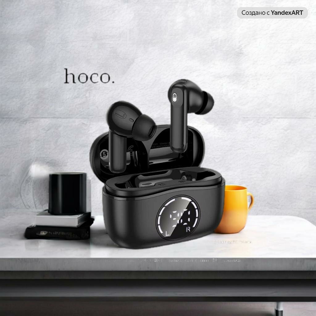 Наушники беспроводные Hoco EQ22, ANC+TNC noise reduction singer , сенсорное управление, шумоподавление, Bluetooth