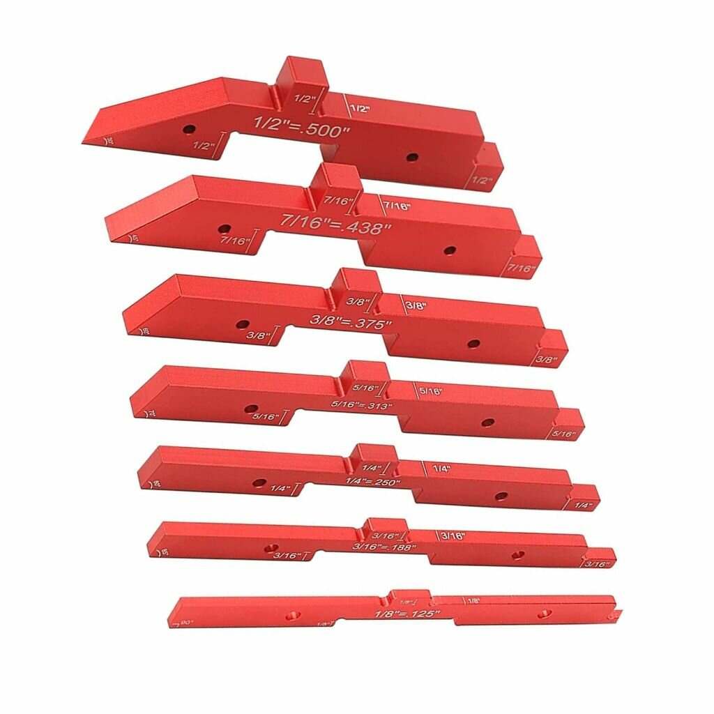 Набор калибровочных блоков для деревообработки