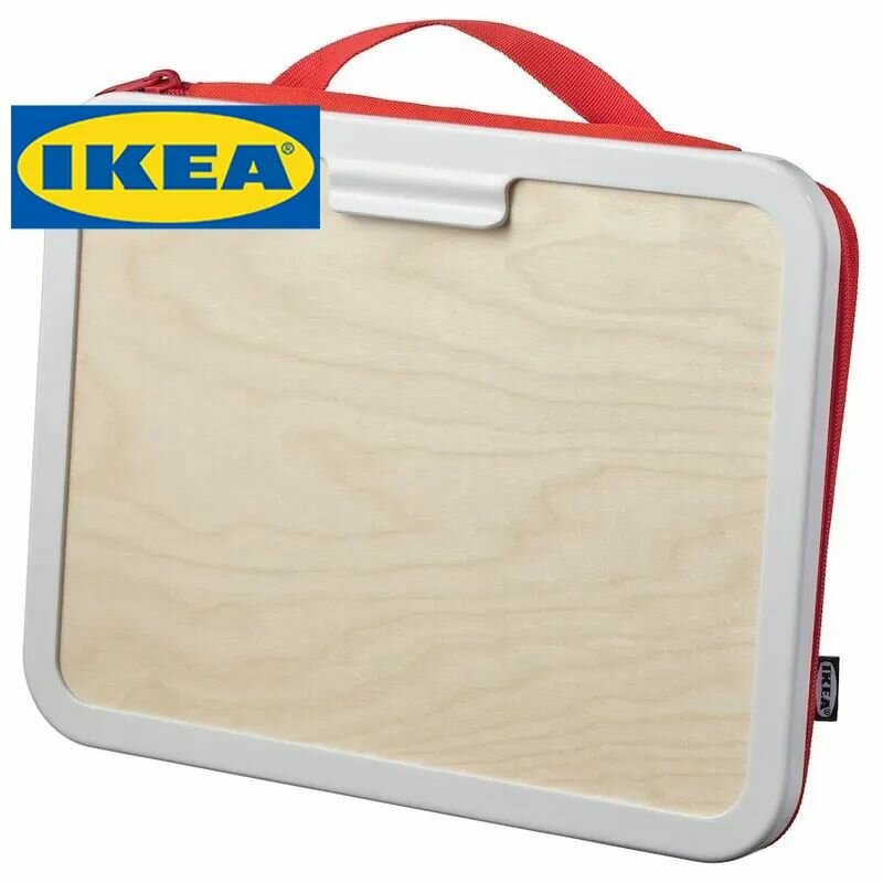 Сумка-планшет для рисования IKEA MALA, 37x27 см, красный икеа Мола