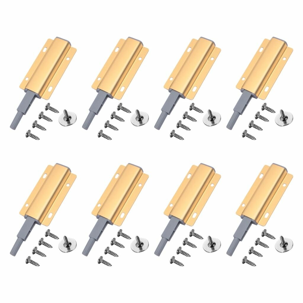 Комплект из 8 прочных механизмов открывания для кухонных шкафов и дверей