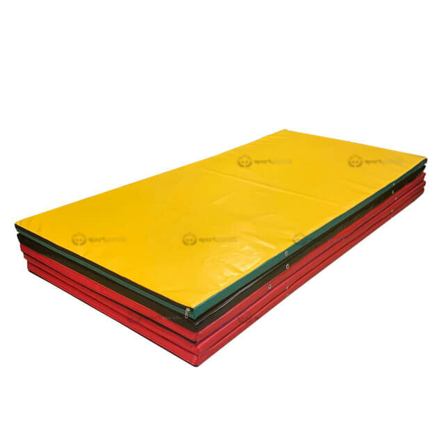 Мат спортивный SportPanda, 1 х 2 х 0.04 м, тент ПВХ + пенополиэтилен, не складной, без липучки