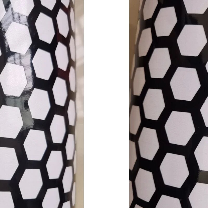 Автомобильные наклейки для задних фонарей, 48 см x 30 см, Автомобильные Сотовые наклейки, универсальные стильные Автомобильные Защитные пленки для задних фонарей, автомобильные аксессуары Gloss Black 2PCS