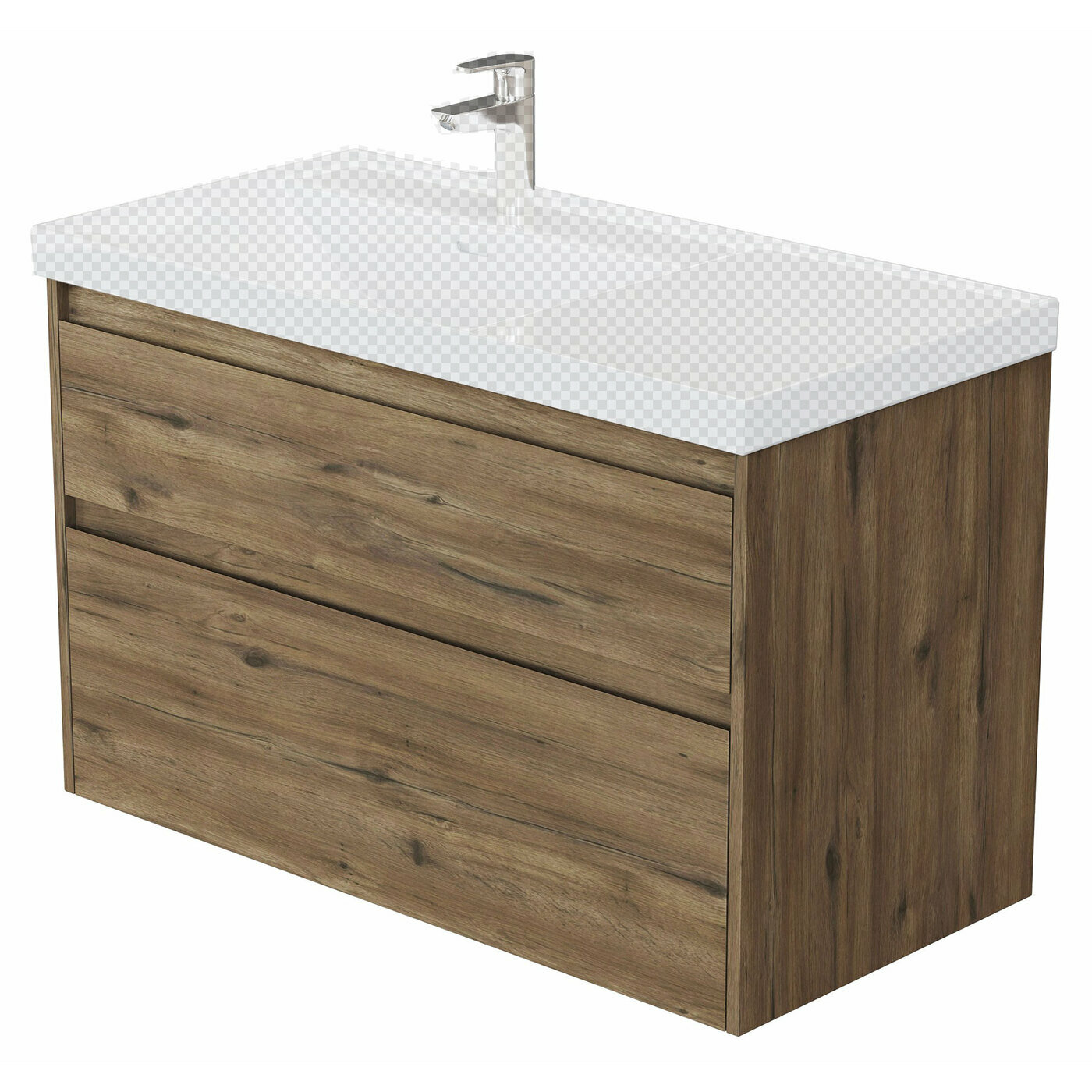 Тумба под раковину Aquanet Nova Lite 2.0 90 346318 левая