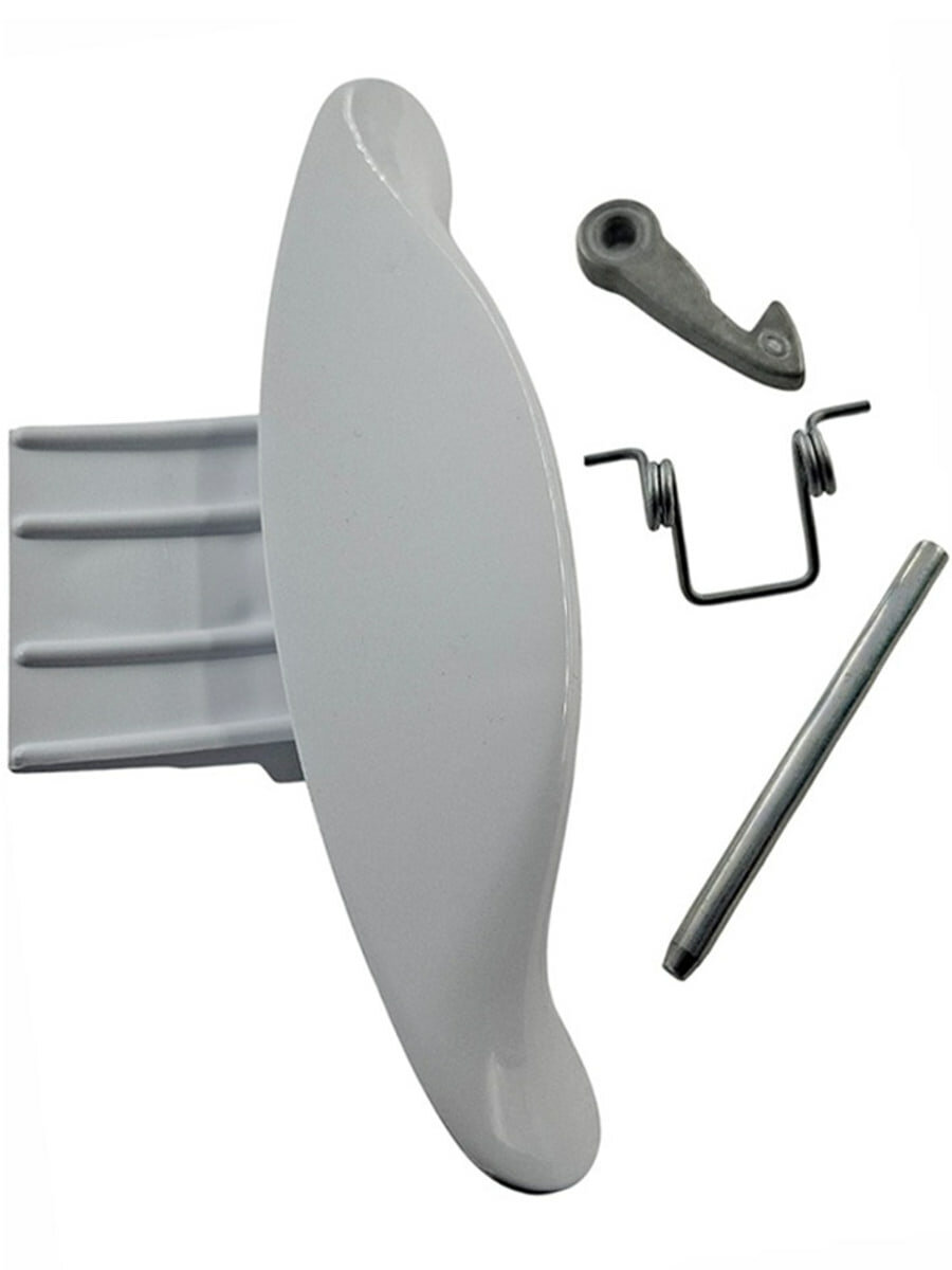 Indesit C00116580 ручка загрузочного люка в сборе для стиральной машины Ariston CDE129, LBE68