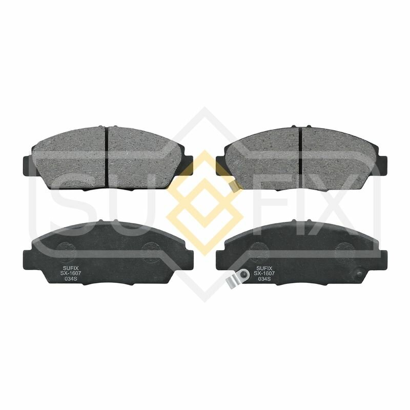 SUFIX Колодки тормозные передние HONDA Accord(CB/CC/CE/CF) 89-98/ Prelude IV-V 91-01