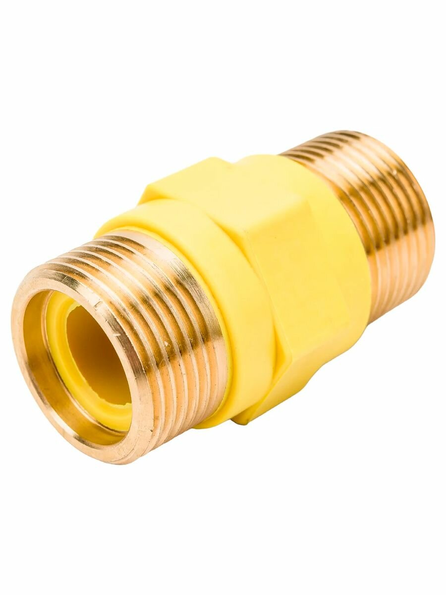 Вставка муфта газовая диэлектрическая 3/4" (20мм) ШШ