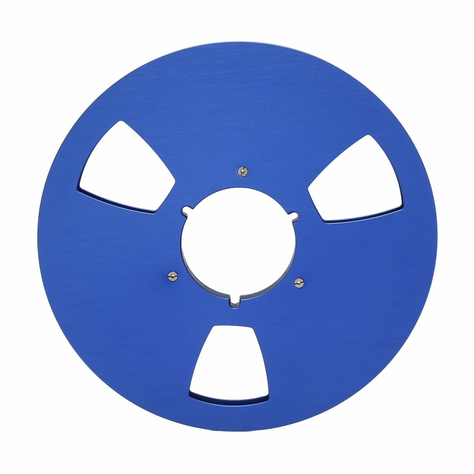 Pioneer Аналоговая звуковая катушка Pioneer 10,5 1/4-дюймовая металлическая катушка NAB-HUB синего цвета