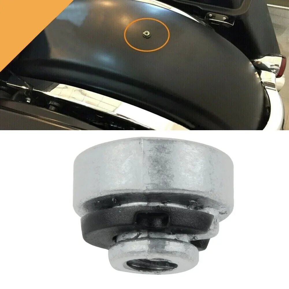 1 шт. комплект гаек заднего крыла мотоцикла поставляется с резьбовой гайкой 1/4 "-20 и стопорным зажимом для болтов гайки крепления Harley