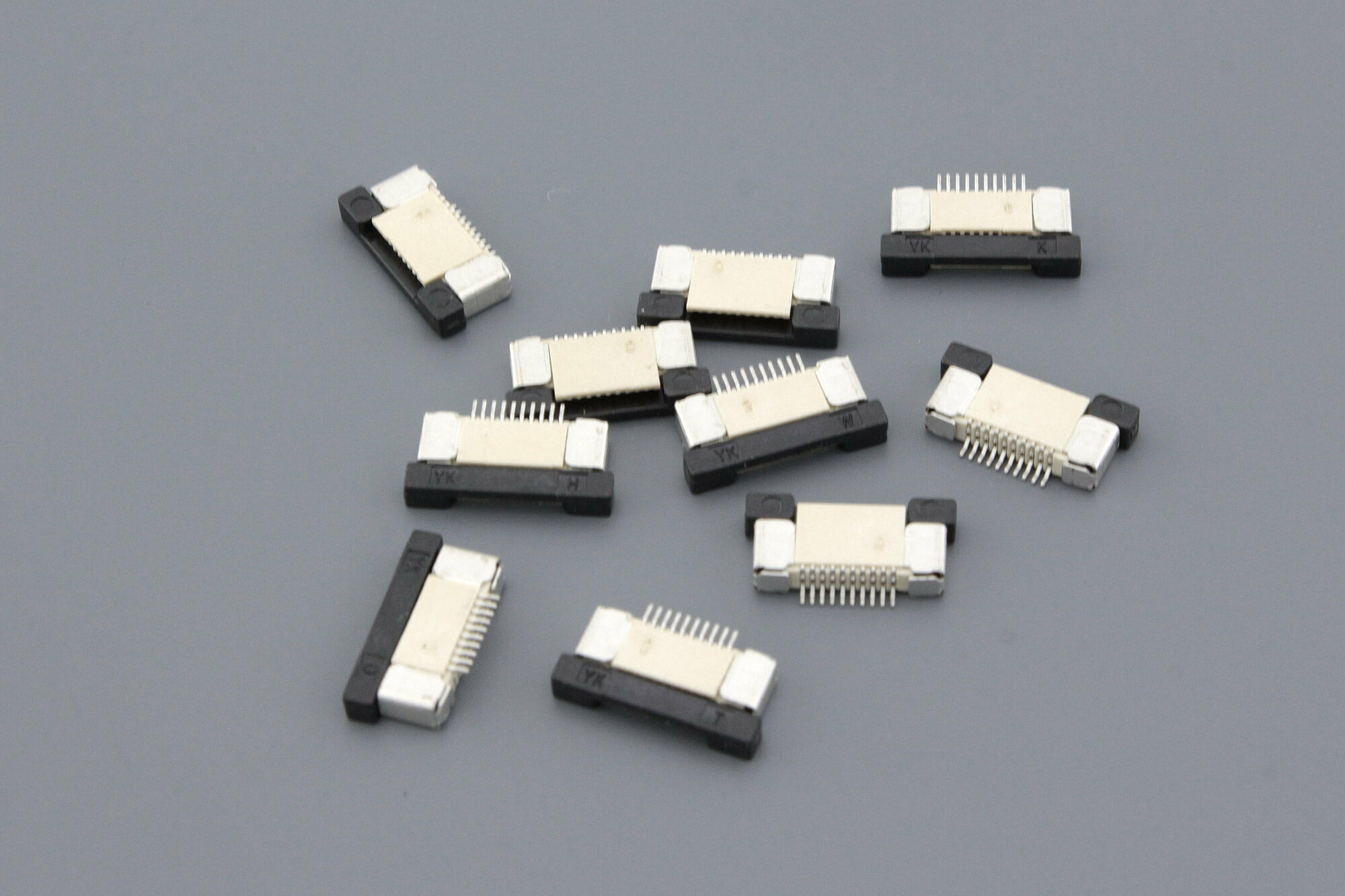 Разъем FPC Half Coverage Top Contact 0.5K-BS-10PWB 10 pin высота 2мм шаг 0,5мм 10 шт