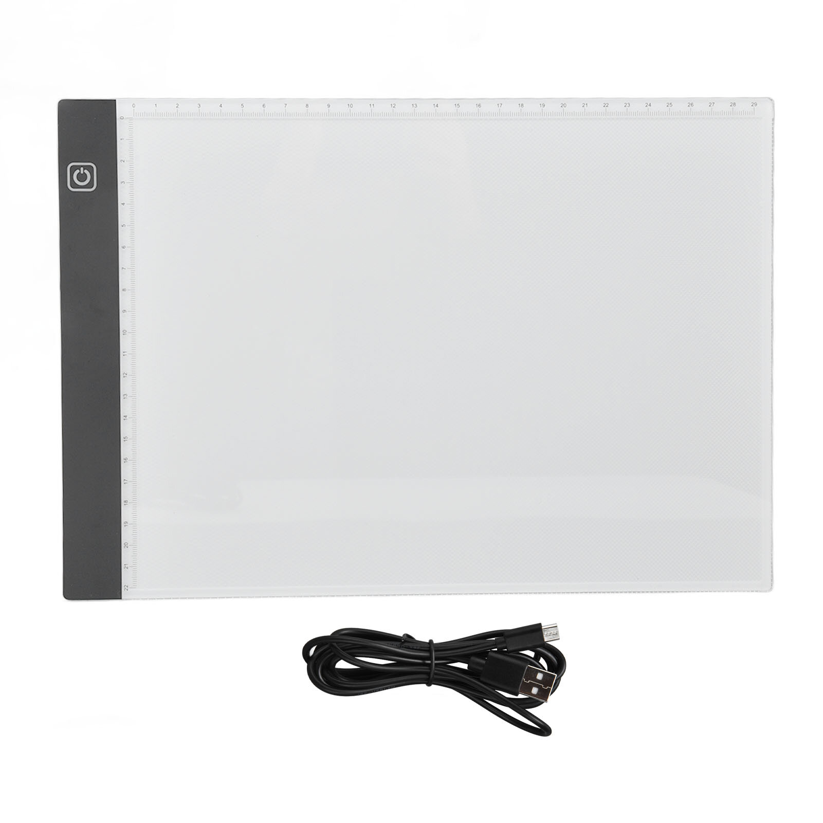 5V USB A4 Copy Board 3 Levels Dimming Touch Control LED Drawing Pad with Scale 300 350LM