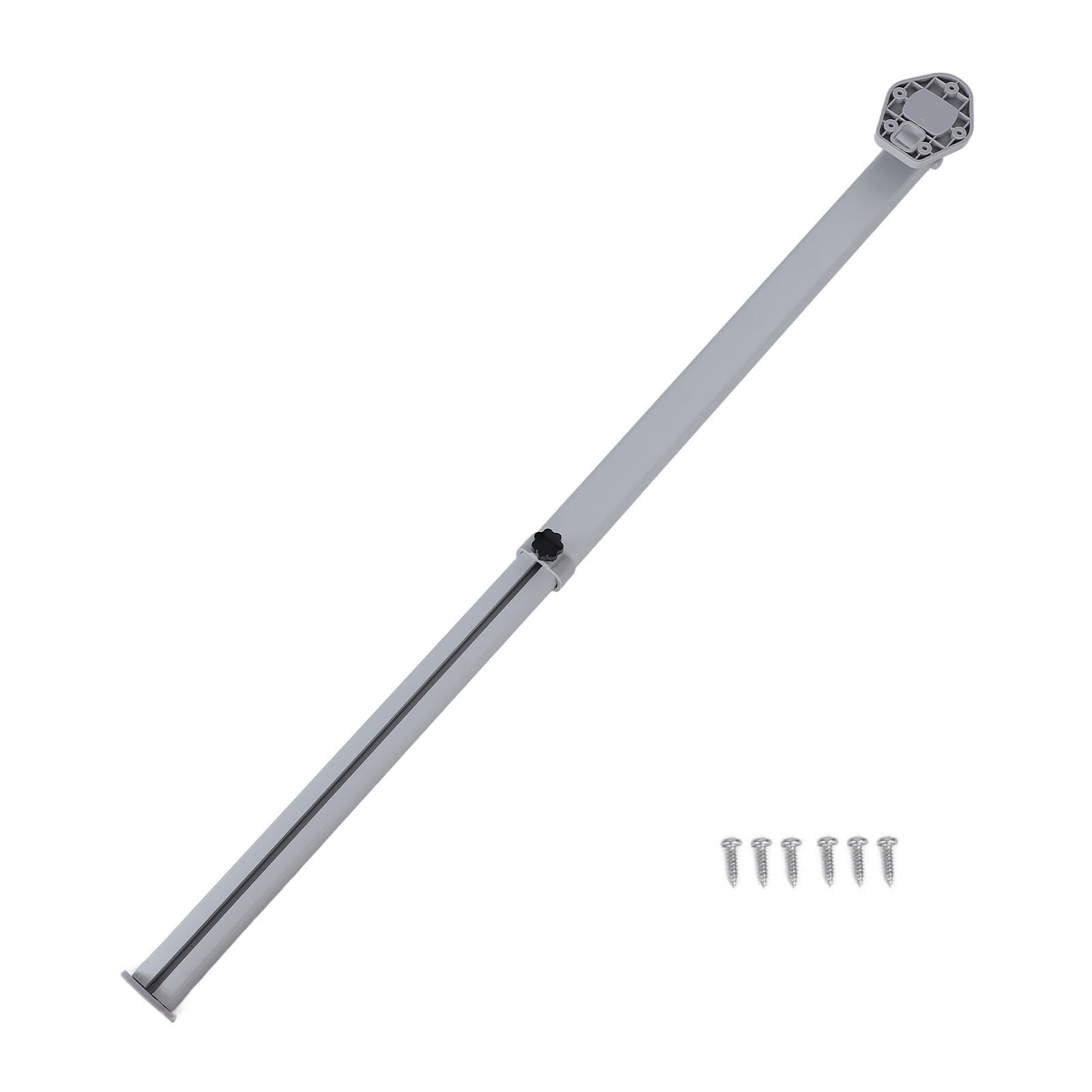 Телескопическая Ножка Стола Из Алюминиевого Сплава Съемная с Регулируемой Высотой от 580 до 1000 мм Складной Фургон для Прицепа Лодочная Мебель Серебристого Цвета