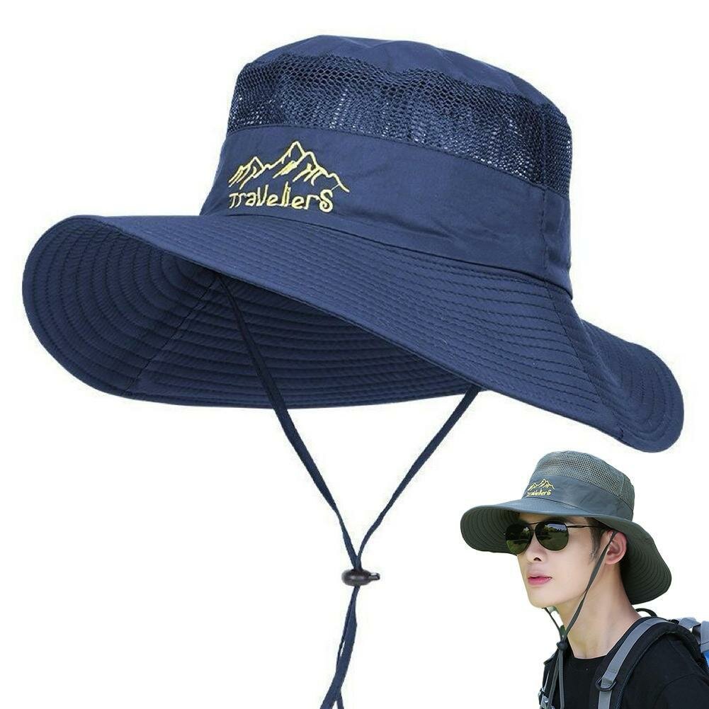 Мужчины женщина Джинсовая шляпа от солнца Подходит для альпинизма, рыбалки и т. д.