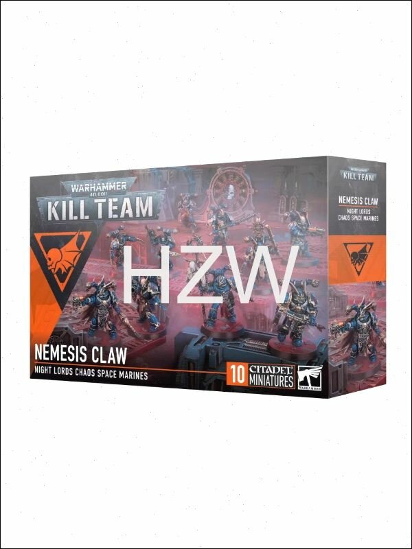 Набор Kill Team: Nemesis Claw тактическая игра Warhammer 40,000, миниатюры космодесанта для сборки и покраски