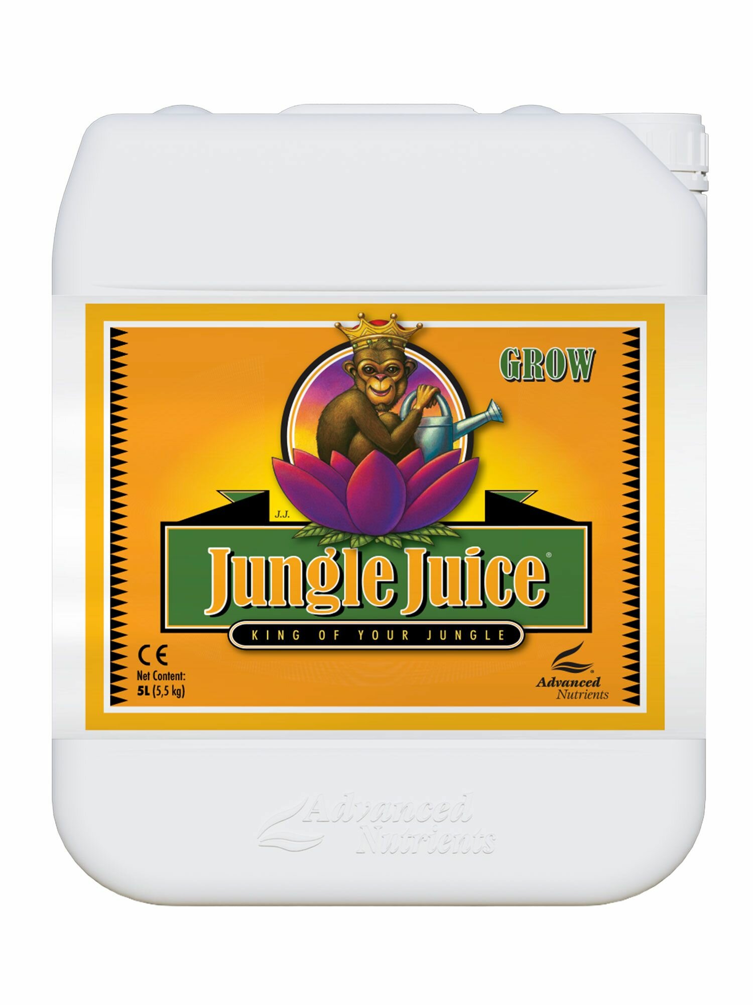 Базовое удобрение Advanced Nutrients Jungle Juice Grow 5 л — фото 1