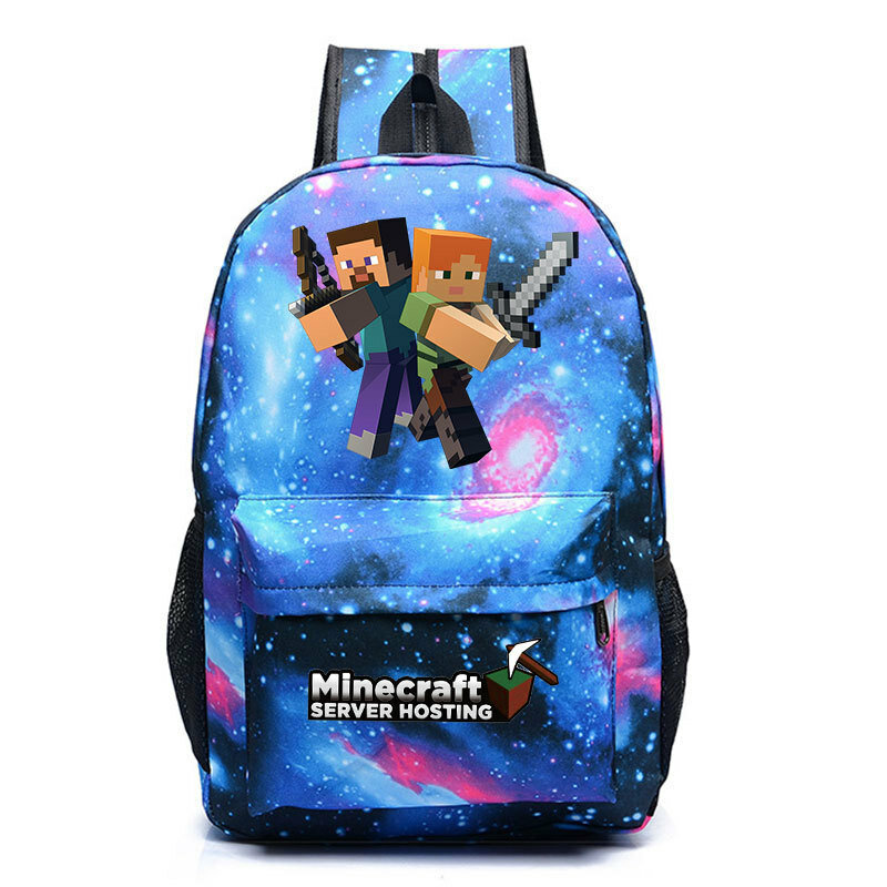 Школьная сумка Minecraft, рюкзак для школьников начальной школы, рюкзак большой вместимости, рюкзак Эндермена