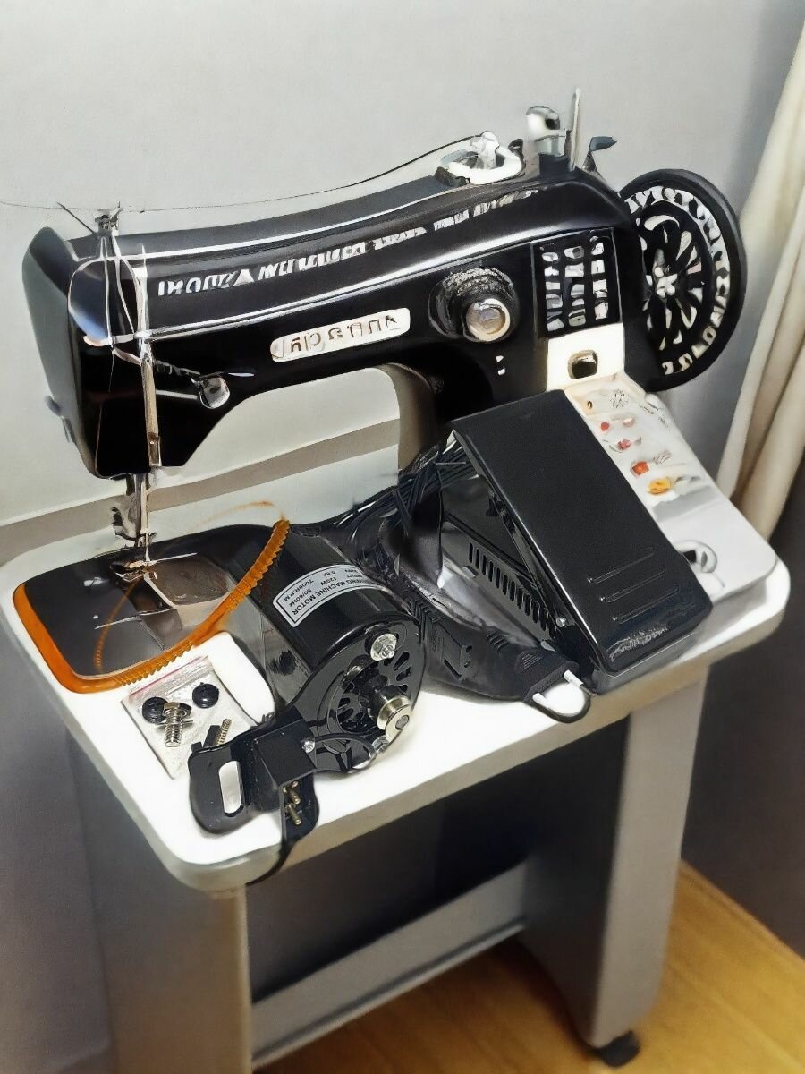 Электродвигатель педаль для швейной машины, оверлока 110W