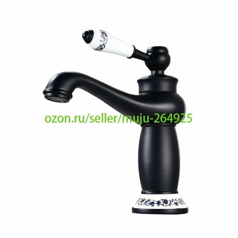 KNOW EASY-Смеситель для раковины и умывальника черный ретро, кран для ванную из латуни